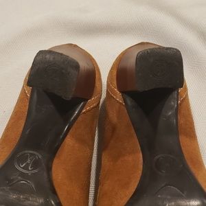 Cole Haan | Shoes | Cole Hahn Suede Heels | Poshmark